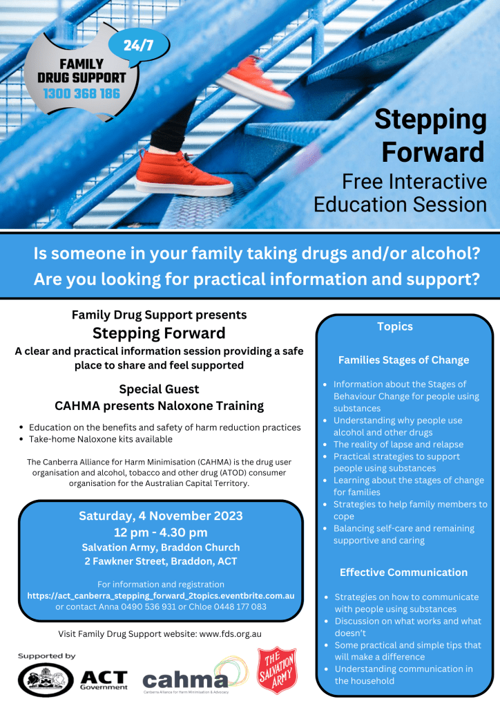 Stepping Forward - Stages of Change - ATODA